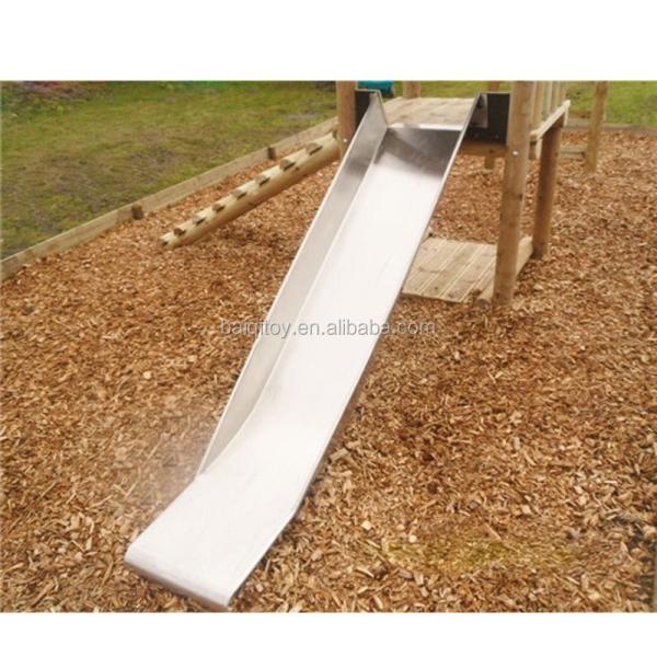 Quality Outdoor Beach Combined with Stainless Steel Slide Fun Amusement Equipment for sale