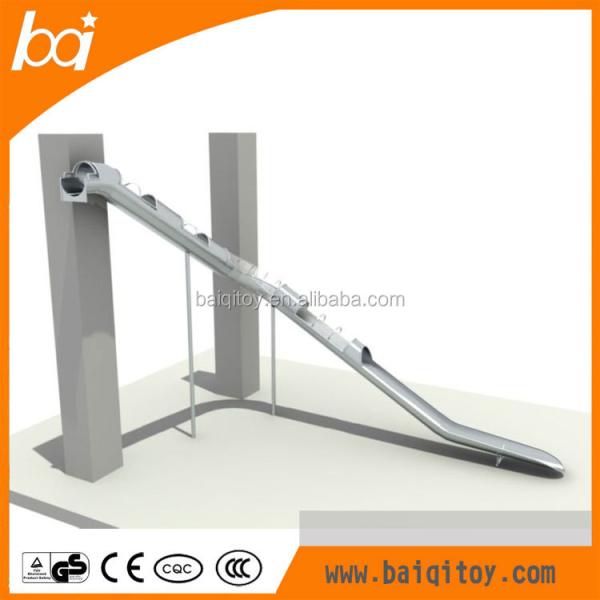 Quality Outdoor Beach Combined with Stainless Steel Slide Fun Amusement Equipment for sale