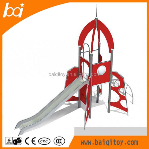 Quality Outdoor Stainless Steel Slide on the Playground for Children and Adults Climbing for sale