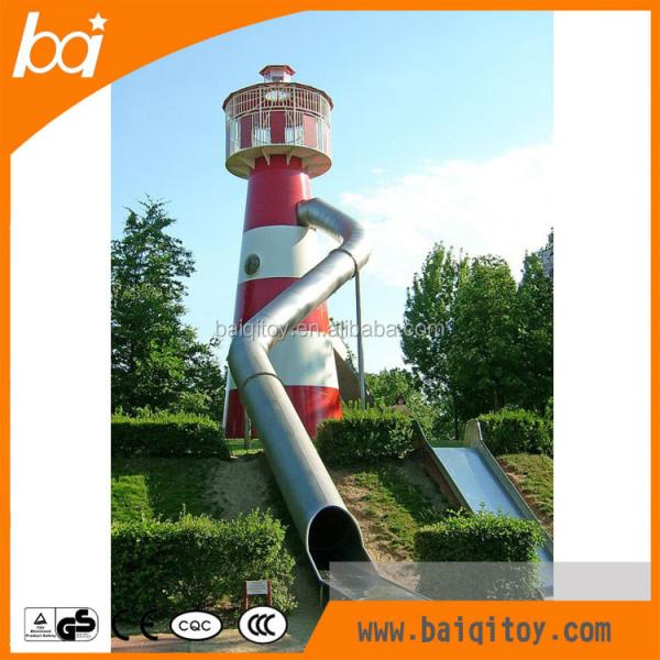 Quality Outdoor Stainless Steel Slide on the Playground for Children and Adults Climbing for sale
