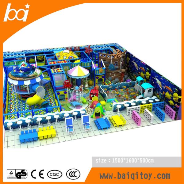 Quality Wholesale Kids Wooden Indoor Soft Playground Used for Preschool for sale