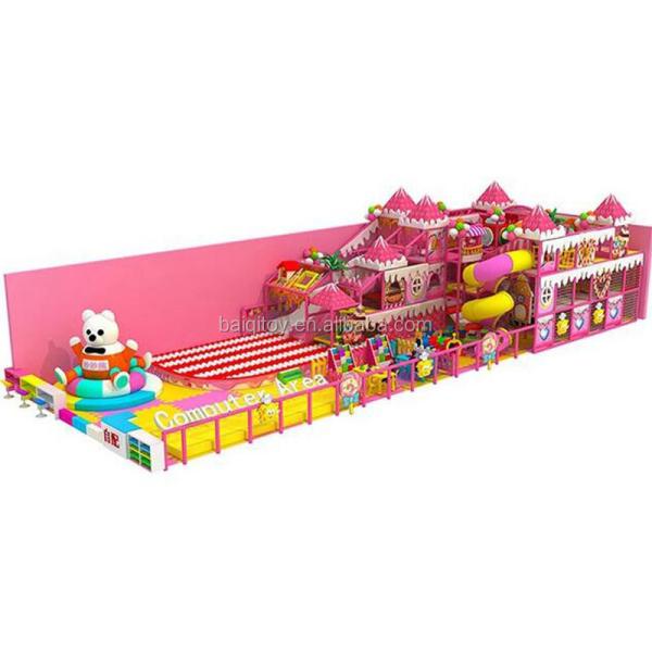 Quality Children Popular Commercial Kids Slide Mcdonalds Indoor Playground for Babies for sale
