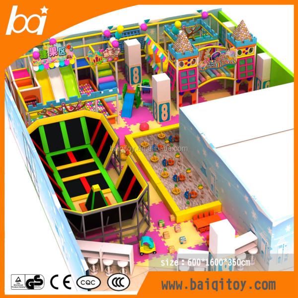 Quality Children Popular Commercial Kids Slide Mcdonalds Indoor Playground for Babies for sale