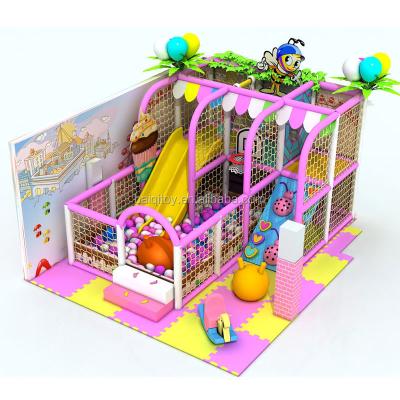 China Children's Favorite Activity Parks Toys Kids Indoor Play Structure with Slide for sale