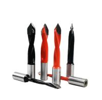 China Spiral Flute Solid Carbide Through Hole Drill Bit 10mm for sale
