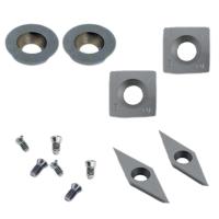 China Carbide Inserts Woodturning With Round / Square Radius /Diamond Shape for sale