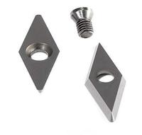 China Carbide Inserts Woodturning With Round / Square Radius /Diamond Shape for sale