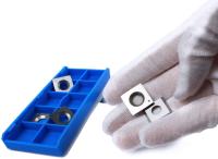 China Square Radius Shape Carbide Cutting Tool Inserts 15x15x2.5-37° for sale