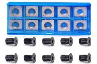 China Carbide Inserts Woodturning With Round / Square Radius /Diamond Shape for sale