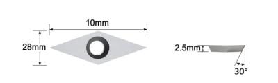 Cina Inserzioni indicizzabili del carburo di Planer di legno con Diamond Shape Sharp Point in vendita