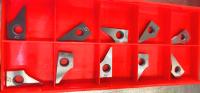 China GU10 Diamond Shape Tungsten Carbide Tool Inserts For Density Board for sale