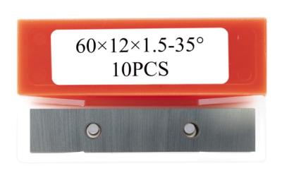 Cina Il carburo Woodturning foggia le lame piane 60x12x1.5-35° della sostituzione in vendita