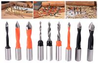 China Spiral Flute Solid Carbide Through Hole Drill Bit 10mm for sale