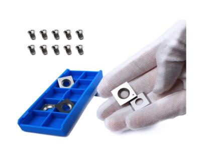 China Tungsten Carbide Cutter Inserts Square Shape 14x14x2-30°R150 for sale