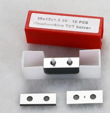 Cina 30×12×1.5mm-35° Per la lavorazione del legno testa di taglio a spirale / piantagione elicoidale o tornitore 10pcs in vendita