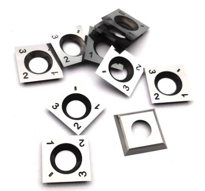 Китай Вставки 15x15x2.5-37° карбида резцов Woodturning карбида ODM OEM Indexable продается
