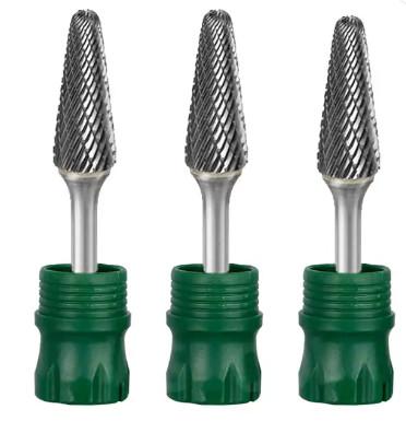 Cina Doppio carburo tagliato Burr File For Metalworking Applications rotatorio in vendita