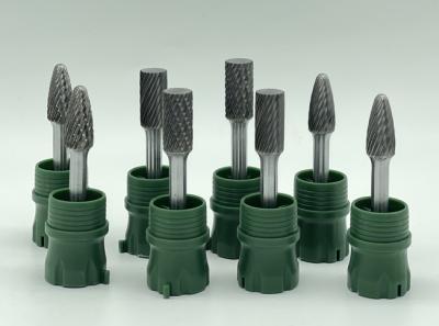 Cina Doppio carburo tagliato Burr File For Metalworking Applications rotatorio in vendita