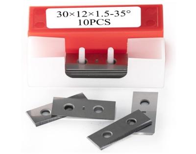 Cina Woodworking Lathe Turning Carbide Cutting Inserts 30×12×1.5mm-35° in vendita