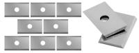 China Custom Design 100% Carbide Woodworking Inserts for Standard Blade for sale