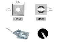 China Square / Round / Diamond Carbide Indexable Inserts Customization And Support for sale
