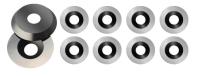 China Precision Cutting 8.9mm Round Shape Tungsten Carbide Inserts for sale