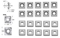 China Tungsten Carbide Indexable Inserts / Woodworking  Set with Inserts for sale