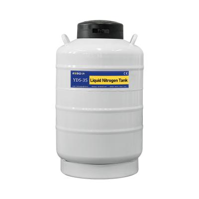 China KGSQ cryogenic dewar flask YDS-35L manufacturer for sale