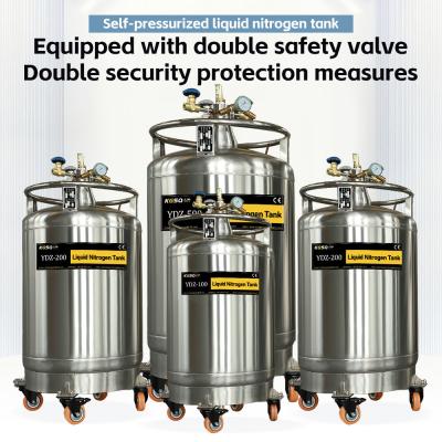 China Italy self-pressurizing liquid nitrogen storage and transportation tank YDZ-175 for sale