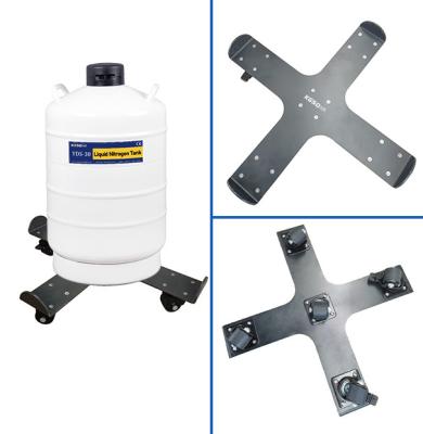 China American Samoa Liquid Nitrogen Trolley KGSQ liquid nitrogen tank trolley for sale