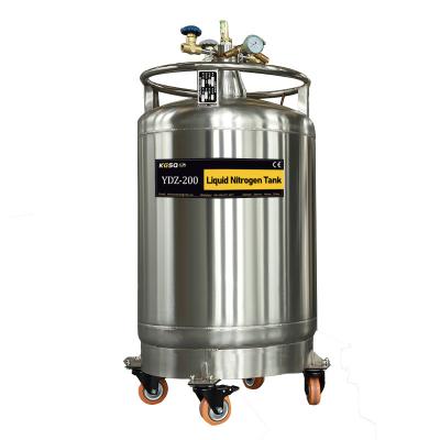 China Tajikistan liquid nitrogen pressure vessel KGSQ stainless steel liquid nitrogen tank for sale