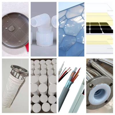 Cina Non adesivo Fluoroplastici Pellet Materie prime Resistente alla temperatura Alta purezza in vendita