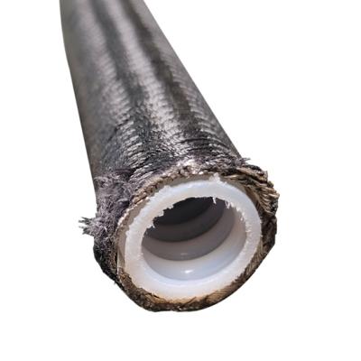 China PTFE Lined Braided Hose – Stainless Steel / Polyester Reinforced, Corrosion-Resistant, High-Temperature for sale
