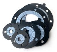 Quality Universal Flange Gaskets with Tabs - EPDM, FKM (Viton), PTFE Bonded - Fits ANSI for sale