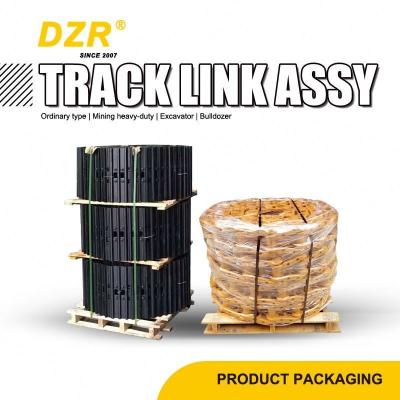 China Bulldozer D6H dry track chain track link track group assembly for sturdy construction for sale