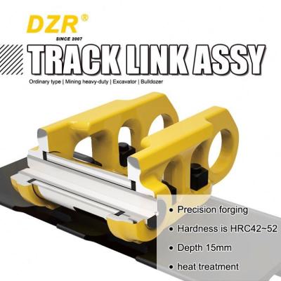 China Bulldozer D6H dry track chain track link track group assembly for sturdy construction for sale