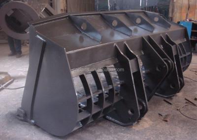 중국 맞춤형 노란 바퀴 로더 버킷 골격 / 흔들기 / 시프 및 내구성 판매용