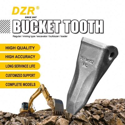 China Doosan Excavator DX340 Bucket Teeth Forging for JCB Hitachi Kubota Cat 330 Komatsu Volvo for sale
