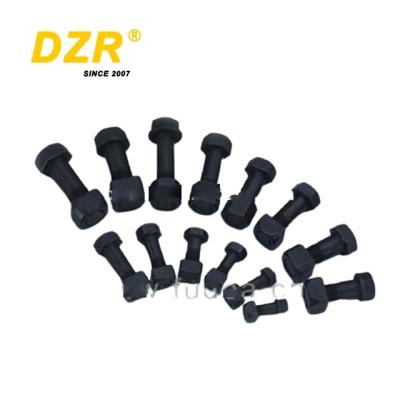 China 7T1248 7H3609 Black Undercarrigae Spare Parts Segment Bolts And Nuts  Long-Lasting for sale