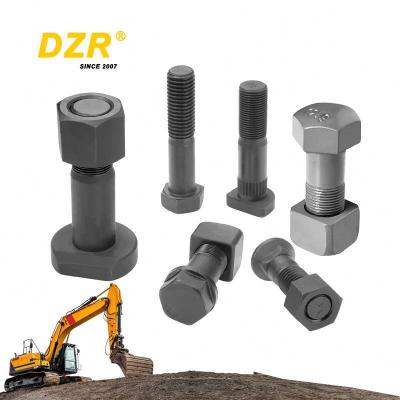 20X1.5X53 20Y-32-11210 ZINC Plow Bolt for D65/D85 Dozer Segment Heating Forging Process
