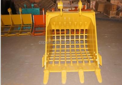 China 0.8m3 Excavator Skeleton Bucket/Screen Bucket for SK120-3 Construction Performance for sale