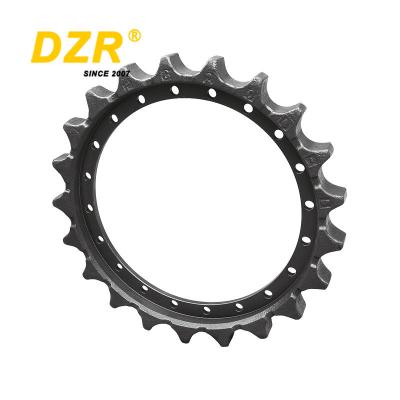 China Smooth Finish and pc120-5 sprocket rim for komatzu pc120 chain sprocket wheel pc100 for sale