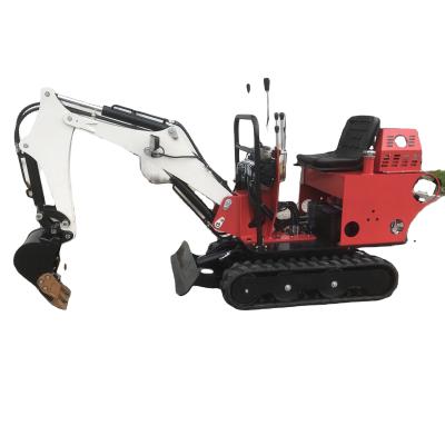 China 1 tonelada Mini Excavadora Crawler Excavadora Máquina de excavadora agrícola de otra bomba hidráulica en venta