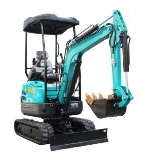 China 0.025CBM Eimerkapazität Tonnen Hydraulischer Bagger mit 1600 mm Höchstgröße zu verkaufen