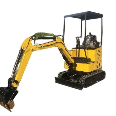CHANGCHAI Motor 8 ton mini graafmachine met hydraulische duim en graafemmer