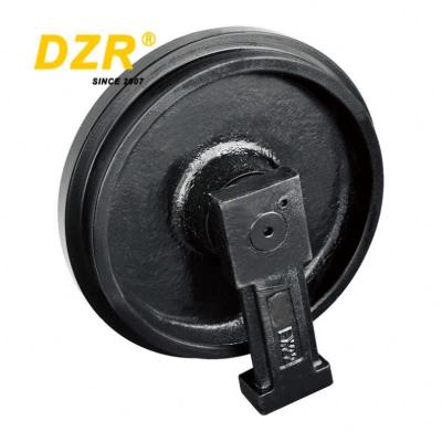 Cina SK50 Parti di ricambio del carrello di un escavatore Tecnica di forgiatura della ruota a rulli anteriori in vendita