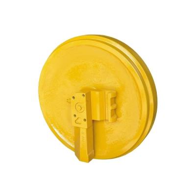 China Doosan55v Track Idler in Black or Yellow Colors with HRC48-54 Surface Hardness for sale