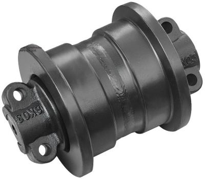 China Hardness HRC53-58 Bulldozer D6R Track Roller Single/Double Flange 50Mn/40Mn2 Material for sale