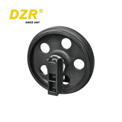 China Excavator Undercarriage Assy Idlers Group Wheel D6h Forging / D3c/D3g Front Idler 6S3277 for sale
