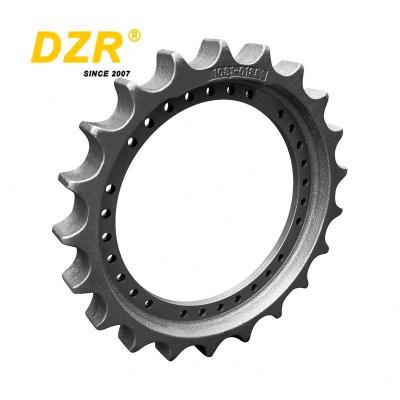 중국 매끄러운 마무리 pc120-5 하반기 스프로켓 HRC50-56 / HRC52-58 표면 경화 판매용